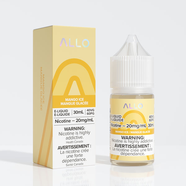 Allo E-Liquid-Mango Ice - Allo Vapor