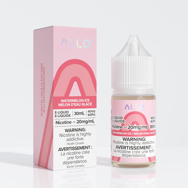 Allo E-Liquid-Watermelon Ice - Allo Vapor