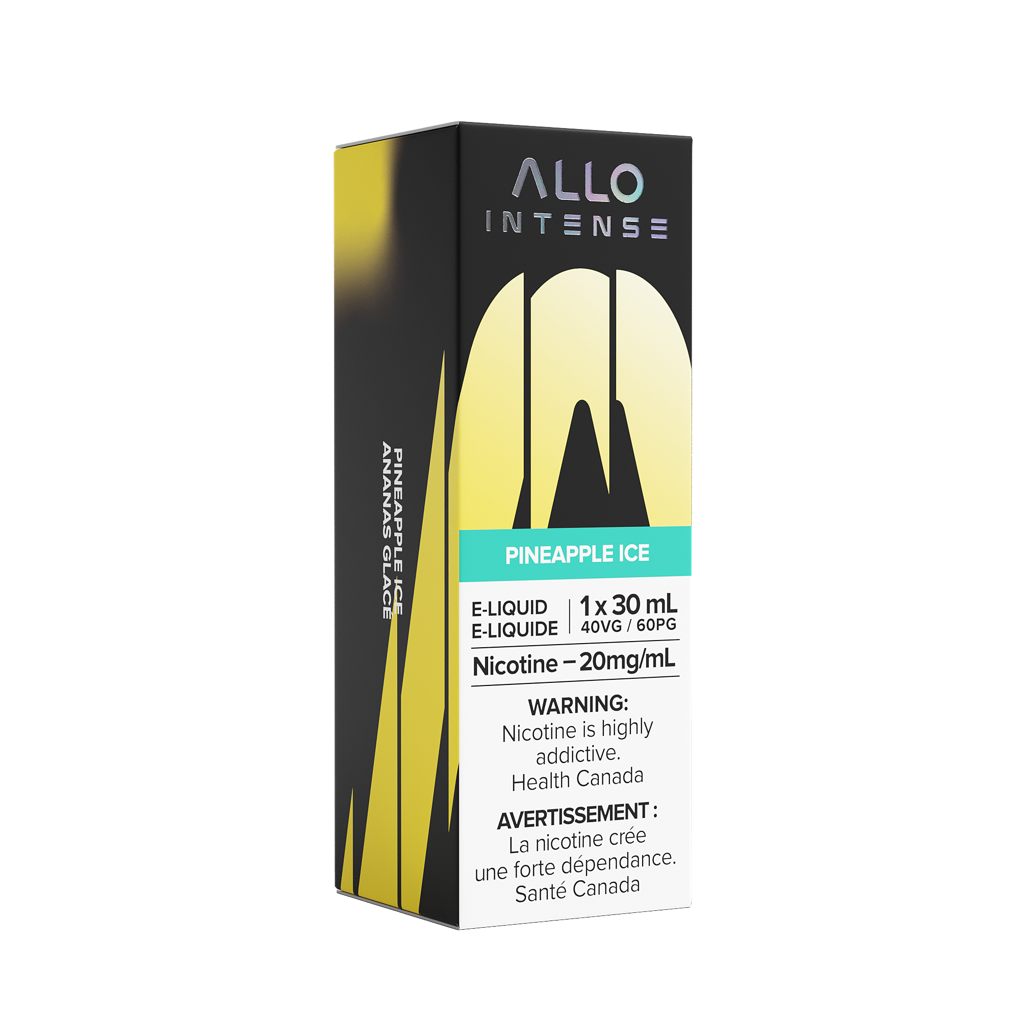 Intense E-Liquid - Pineapple Ice - Allo Vapor