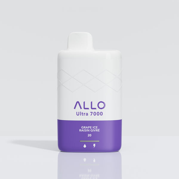 Allo Ultra 7000 - Grape Ice - Allo Vapor