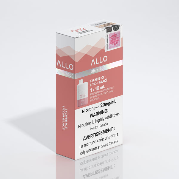 Allo Ultra 7000 - Lychee Ice - Allo Vapor