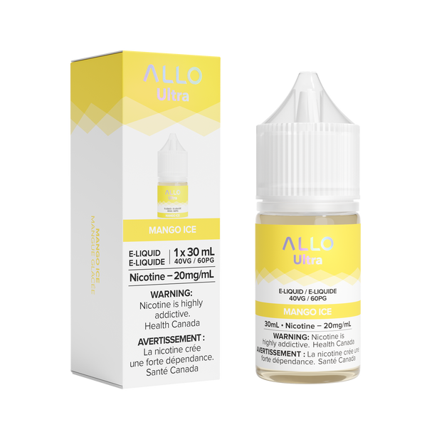 Ultra E-Liquid - Mango Ice - Allo Vapor