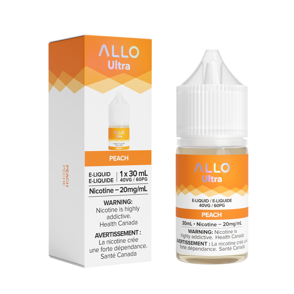 Ultra E-Liquid - Peach - Allo Vapor